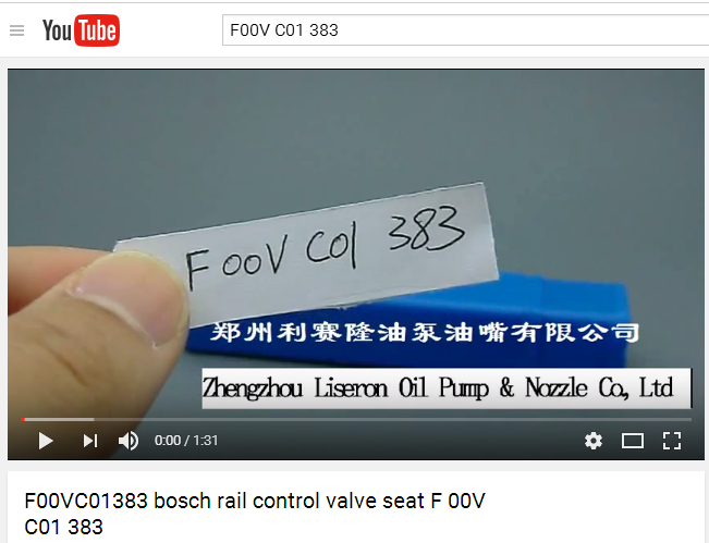 shangchai F00V C01 383 bosch nozzle valve 0 445 110 594 Idle control ...