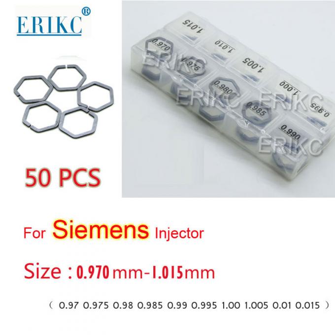 ERIKC Siemens original injector shim kits common rail adjusting shim ...