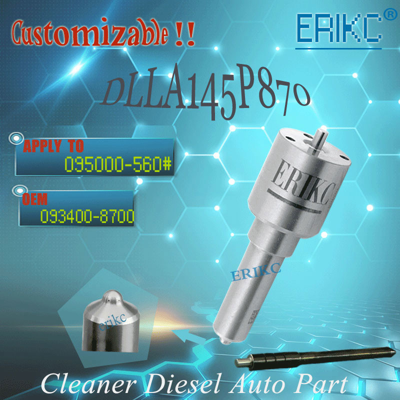 Mitsubishi nozzle DLLA145P870 Denso diesel fuel nozzle DLLA 145 P 870 injector nozzle 093400 ...