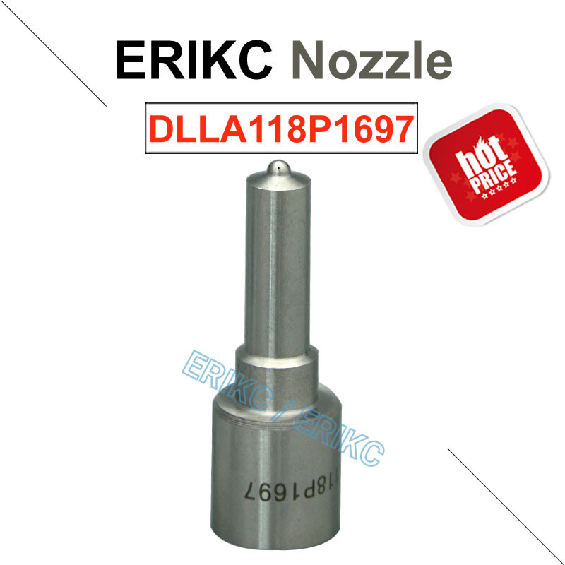 ERIKC bosch Cummins nozzle DLLA118P1697 ( 0433172040 ) fuel pump nozzle DLLA 118 P 1697 ( 0 433 ...