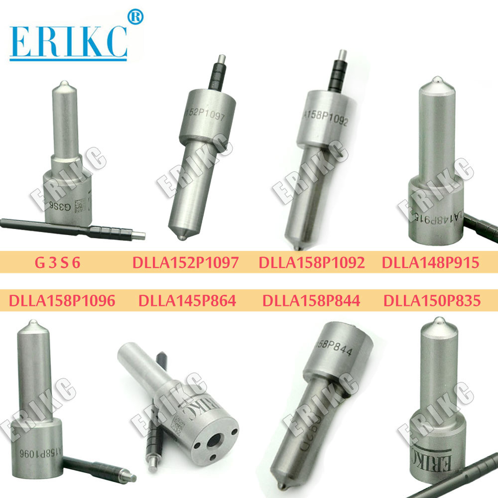 ERIKC DENSO common rail injector nozzle G3S6 DLLA158P1092 G3S33 DLLA145P864...diesel spray ...